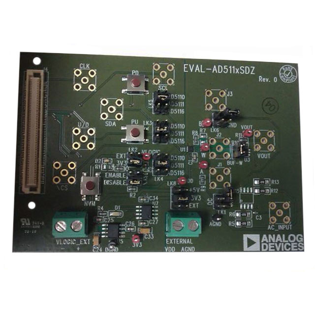 EVAL-AD5116EBZ Analog Devices Inc. | Development Boards, Kits, Programmers | DigiKey